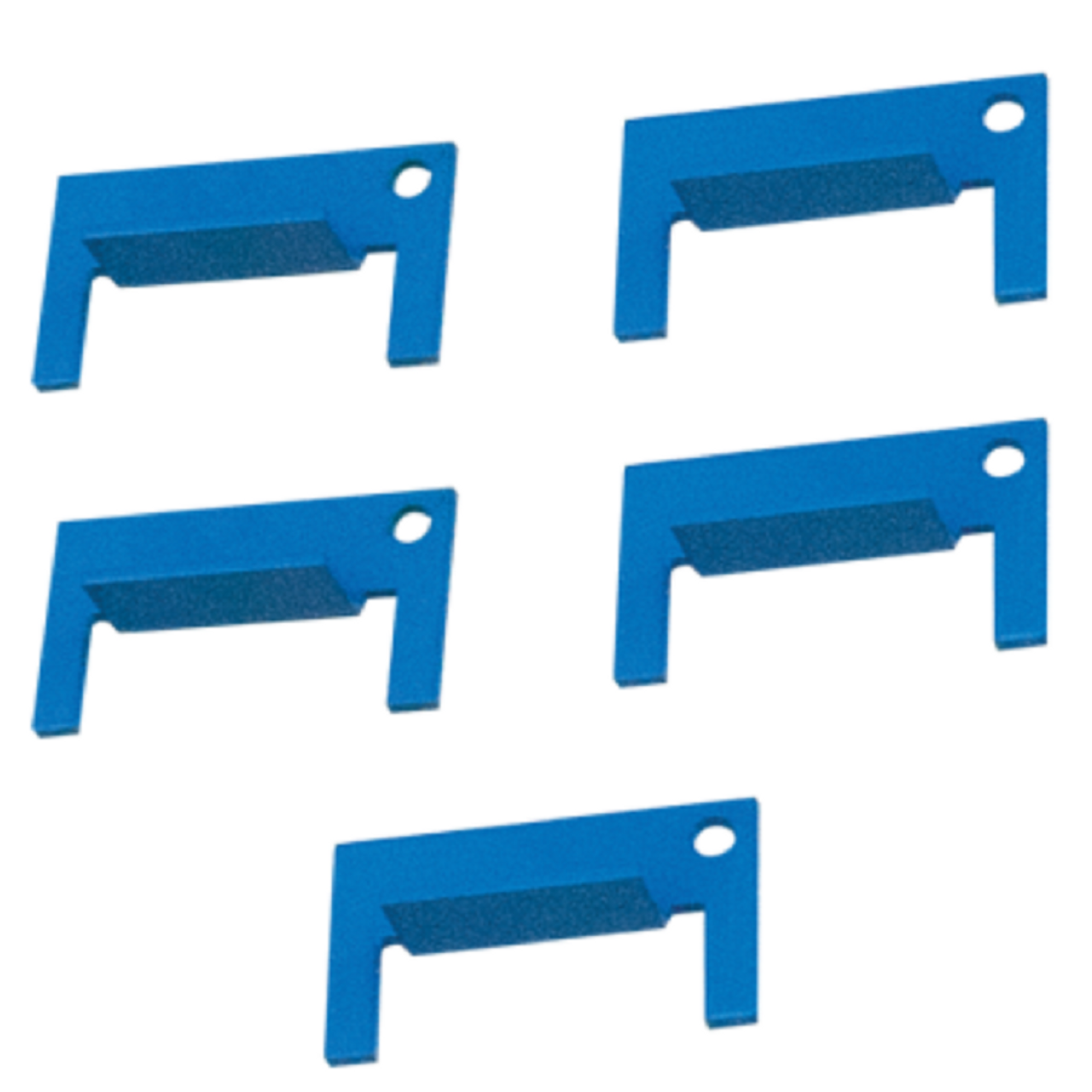 Dent Fix EZ TAB 5pc Plastic Tabs - Blue 3/4" - KGM Equipments