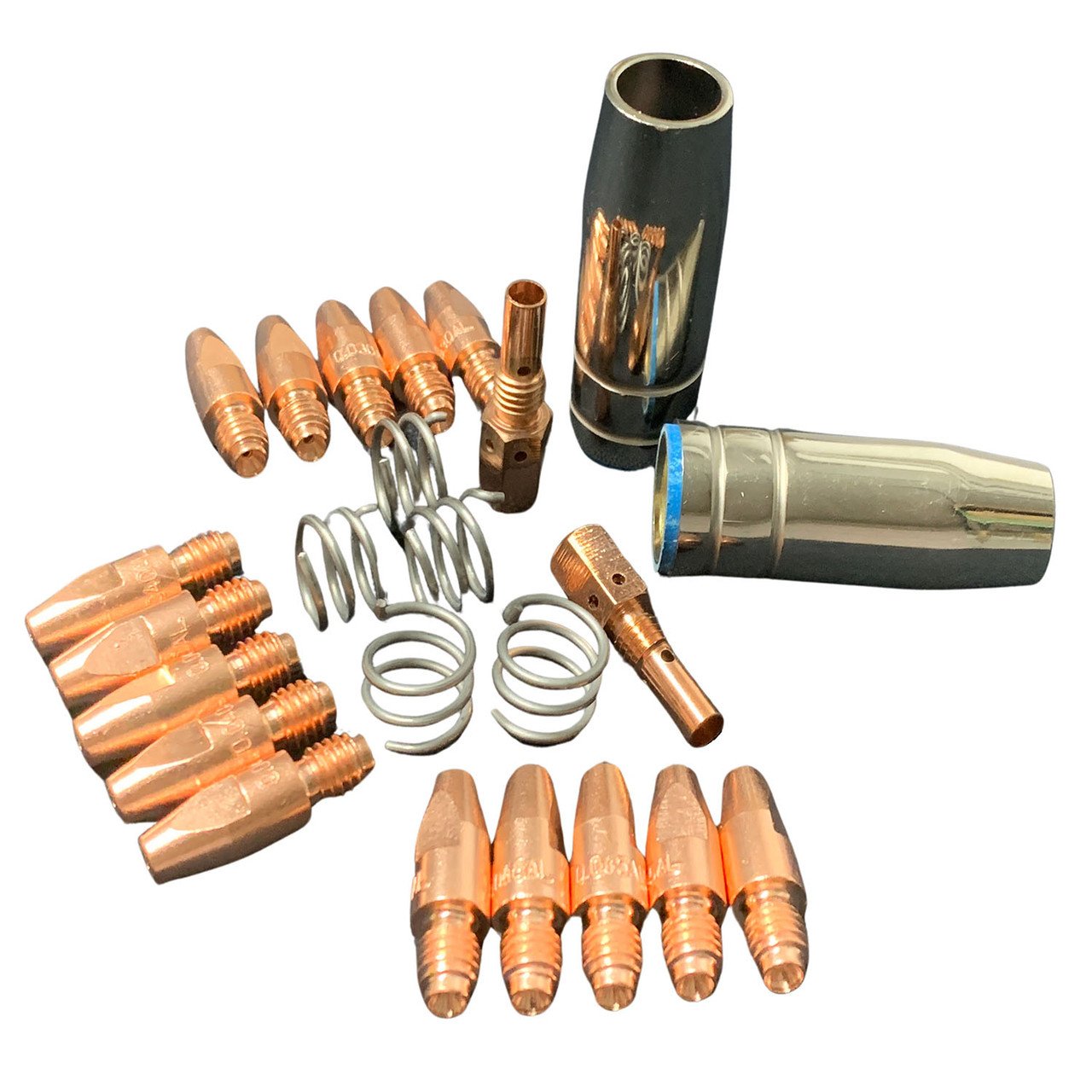 Aluminum MIG Torch Consumable Kit - Compatible w/ Prospot Blue Handle ...